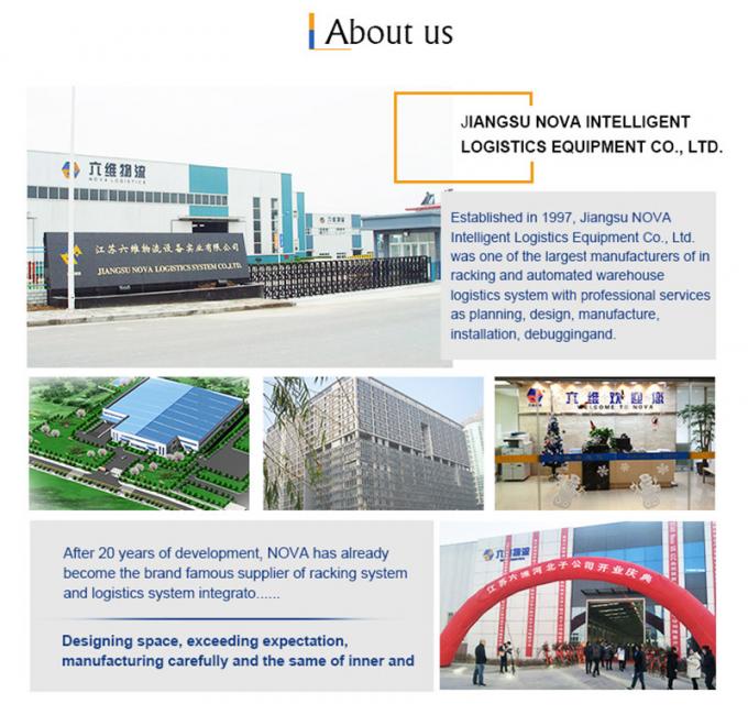 NOVA Automated Storage And Retrieval System ASRS Stacker Crane Pallet ...