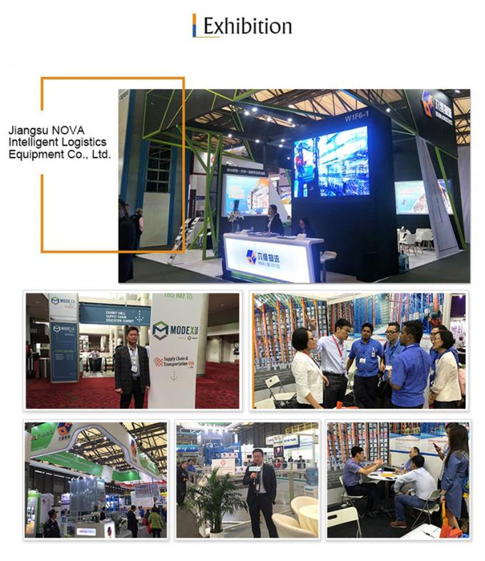 NOVA Automated Storage And Retrieval System ASRS Stacker Crane Pallet ...