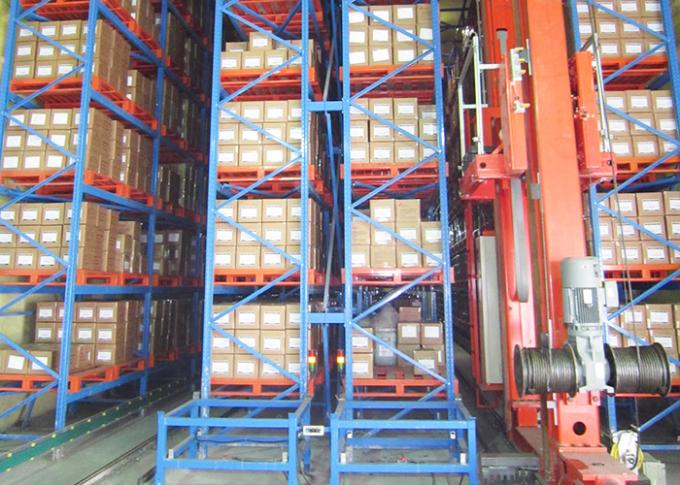 Electronic Industry Smart ASRS Warehouse System Fully Automated
