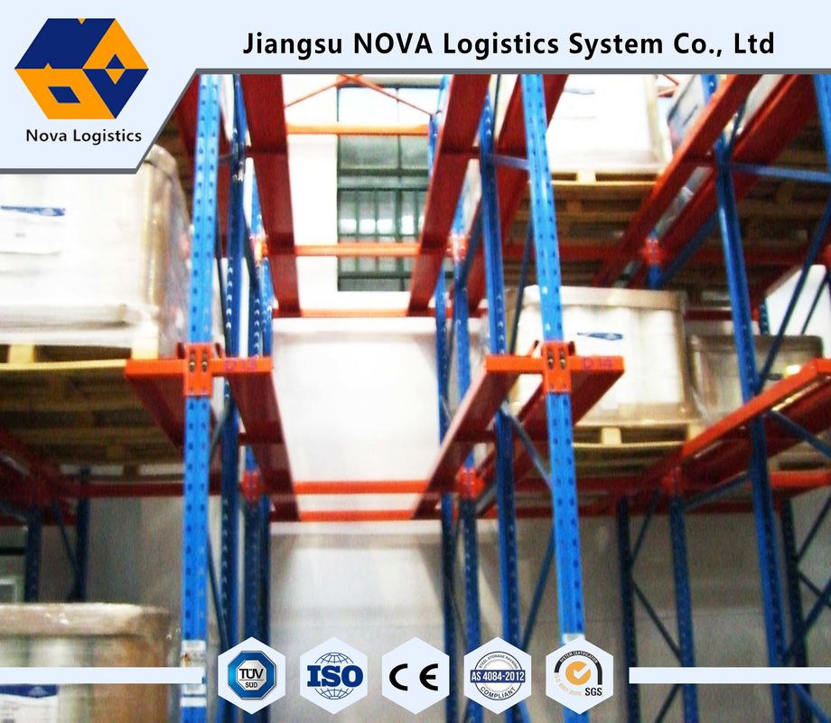 Corrosion Protection Drive In Pallet Racking Heavy Duty For Warehouse ...