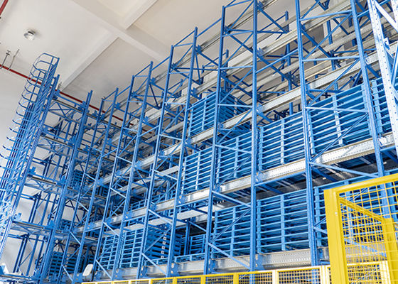 Automated Storage & Retrieval System (Asrs) Stacker Crane Steel Rack ...