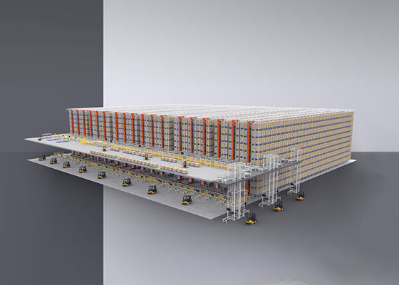 Industry Smart Lifting Automated Storage Rack Warehouse Systems With ...
